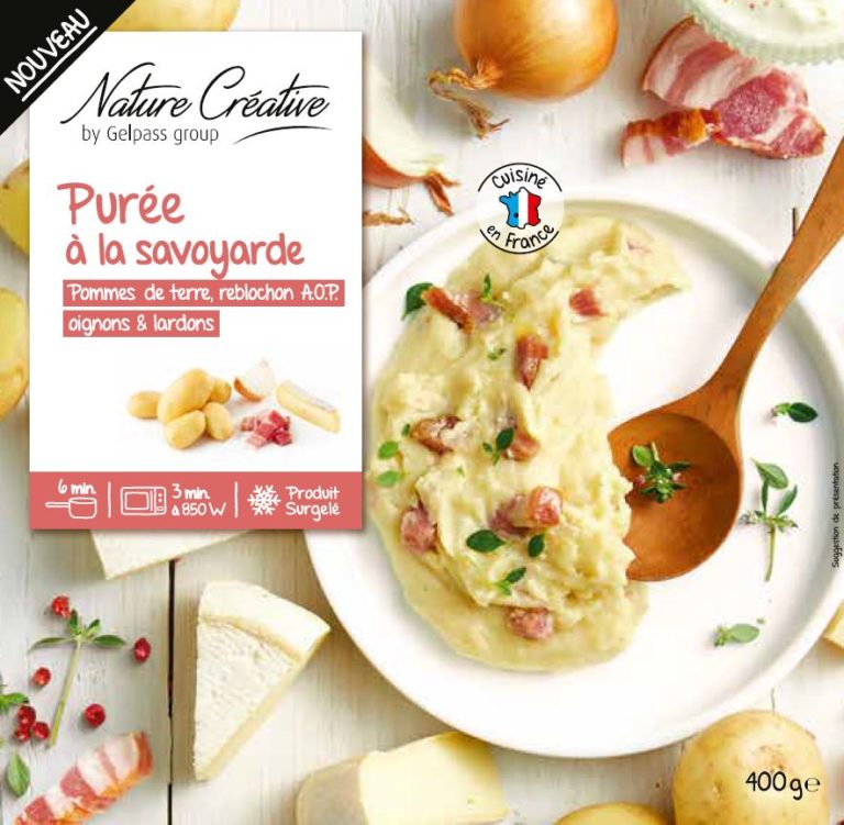 Purée à la savoyarde surgelée