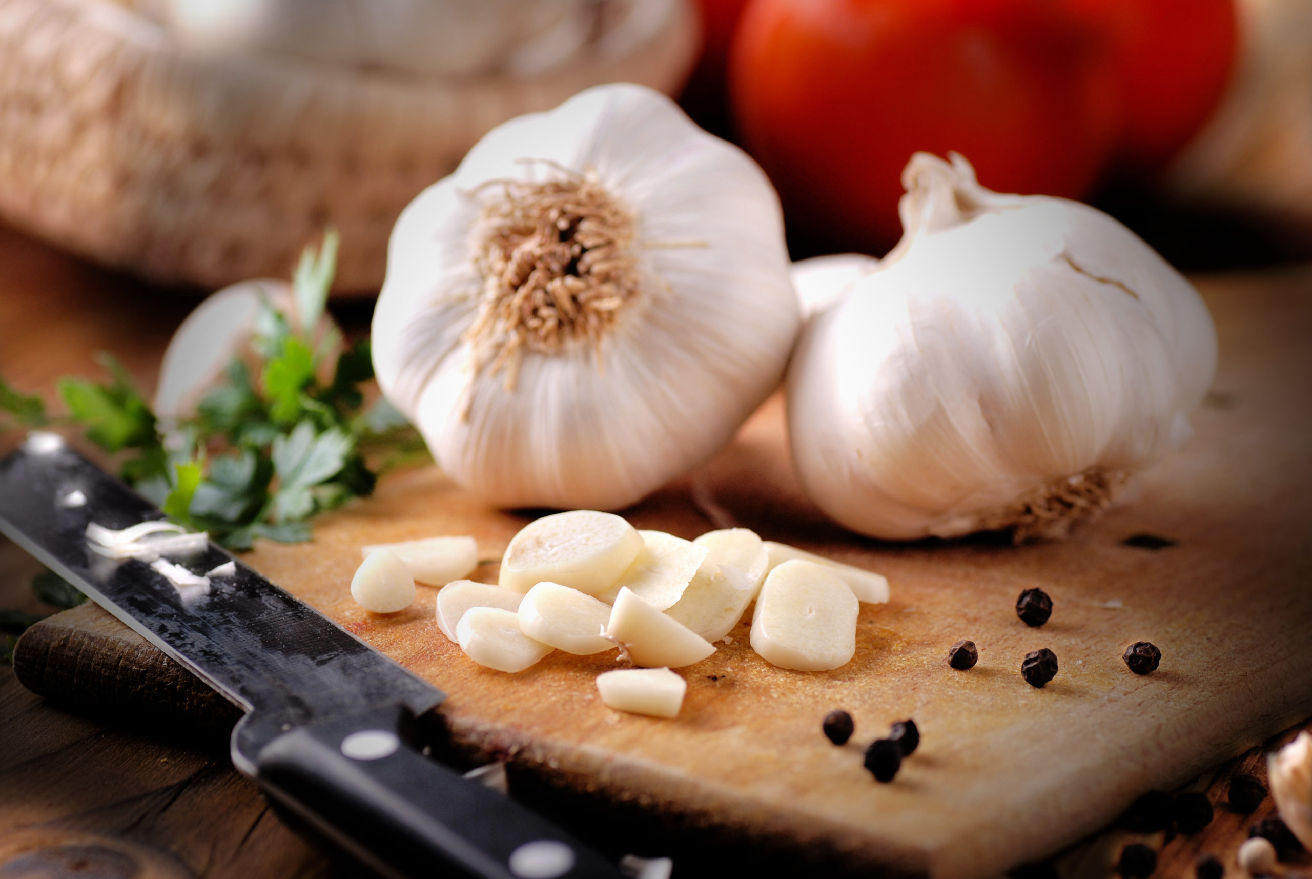 Our IQF garlic range